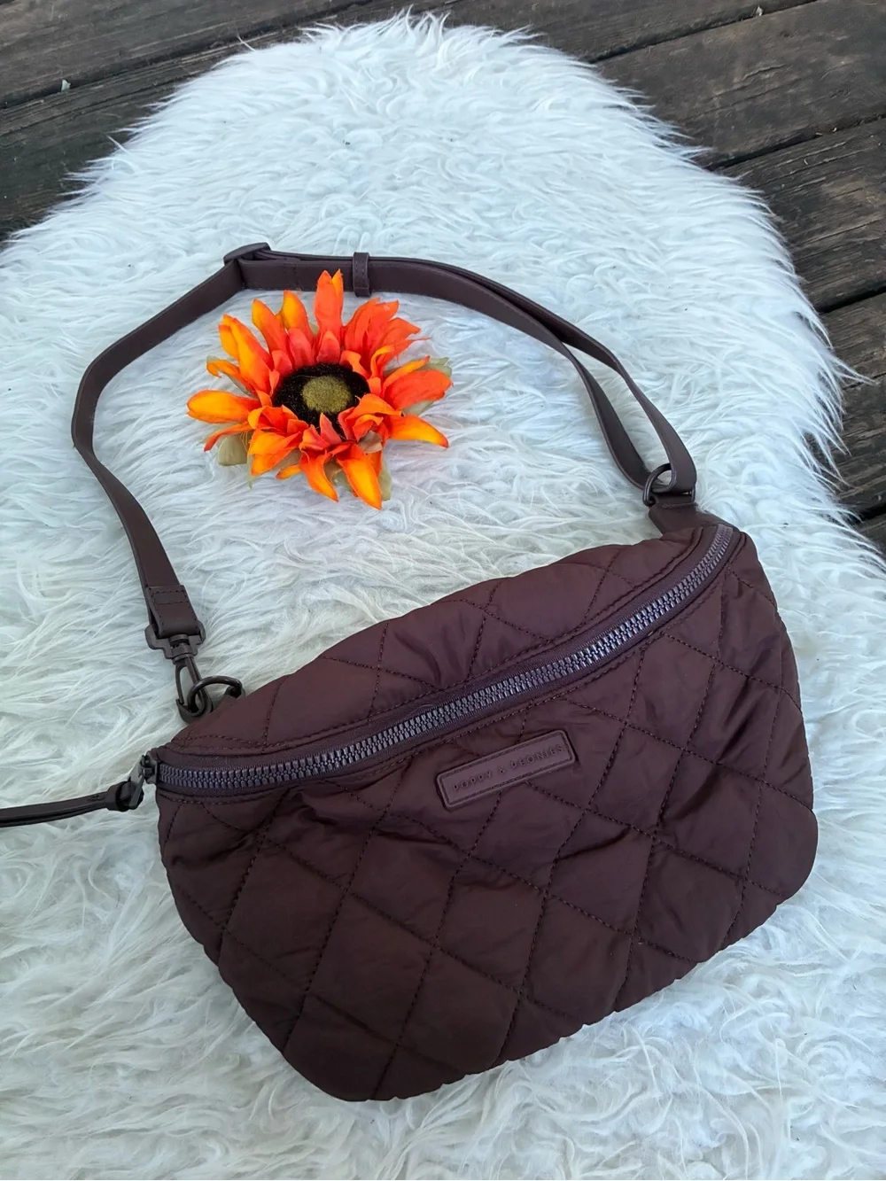 Poppy & Peonies | Bags | Nwot Poppy And Peonies Large Quilted Belt Bag ...